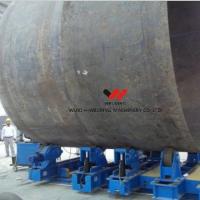 China 150T Self Aligning Welding Rotator Auto Adjusted VFD Control Welding Rotator for sale