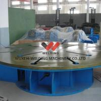 China 0.05rpm 1rpm Pipe Welding Positioners 150T Turning Revolve Table for sale