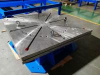 China Height Adjustable Electric Turntable 20ton Horizontal Welding Turntable for sale
