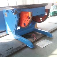 China Self Adjustable Pipe Welding Turning Table Vessel Loading T Slots For Clamping for sale