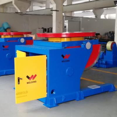 China 8 Ton Single Bed Rotary Weld Positioner Turntable Table VFD Speed Control for sale