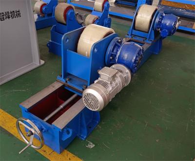 China Pipe Tank Welding Turning Rolls Motor Power 4Kw Lead-screw Adjusted 20T welding rotator for sale