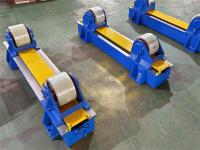 China Pu Rubber Wheel Self Aligning Welding Rotator Mini Size Position Workpiece for sale