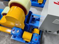 China Adjustable Self Aligning Welding Rotator PU Rubber Steel Wheels Special Designed for sale