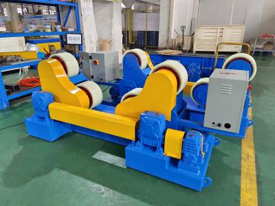 China HGZ Series Self Aligning Welding Rotators Rubber Pu Metal Wheel Loading 20tons for sale