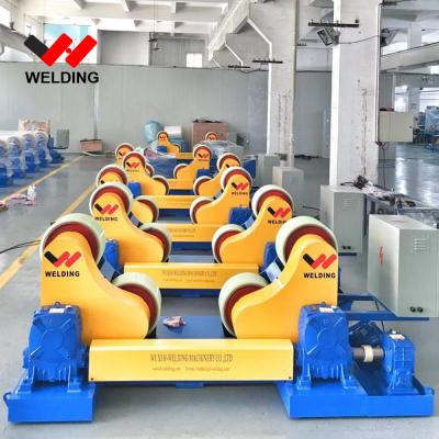 China Rubber Metal Self Aligning Welding Rotators Pipe Tube Tank Rotary 10 Tons for sale