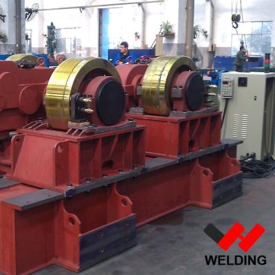China Manual Adjust Conventional Bolt Welding Rotator For Tank Pipe Tube 1000mm/Min for sale