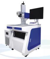 China Ultraviolet Fiber Laser Marking Machine 355nm Small For Food Medical Package for sale