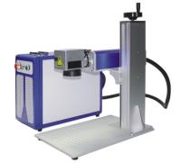 China Protable Optical Fiber Laser Marking Machine Desktop Aluminum Alloy for sale
