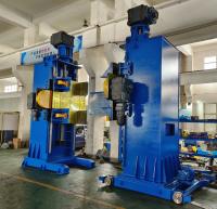 China Single Axis Rotary Welding Positioner 15tons Head And Tail Stock for sale