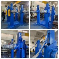 China 2.5 Tons Pipe Welding Roller Chain Turner For Long Strip Workpiece 4 Columns for sale