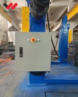 China 2.5 Tons Pipe Welding Roller Chain Turner For Long Strip Workpiece 4 Columns for sale