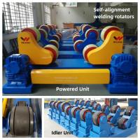 China H Pipe Self Aligning Welding Rotator 20 Tons For Structure Pressure Vessel 60m/H for sale