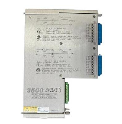 China 3500/42M-05-00 135489-02 Bently Nevada I/O Module With Internal Barriers Internal Terminations 2 X Prox/Accel for sale