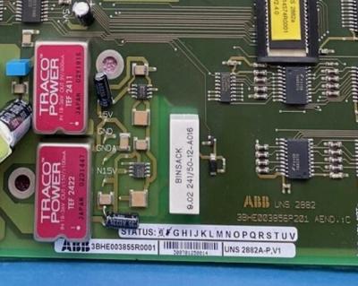 China UNS2882A-P,V1 3BHE003855R0001 ABB Interface Board for sale