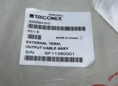China 4000094-310 Invesys Triconex Cable for sale