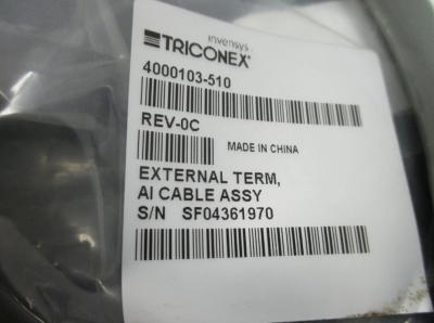 China 4000103-510 Invesys Triconex Cable for sale