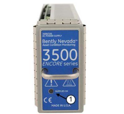 China Bently Nevada 3500/10E ENCORE Series Power Supply Module with Universal AC Input Half-Height Design for 3500 ENCORE System for sale