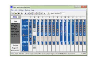 China Bently Nevada 3500/01 Rack Configuration Software with User-Friendly Interface for System Commissioning and Real-Time Data Views for sale