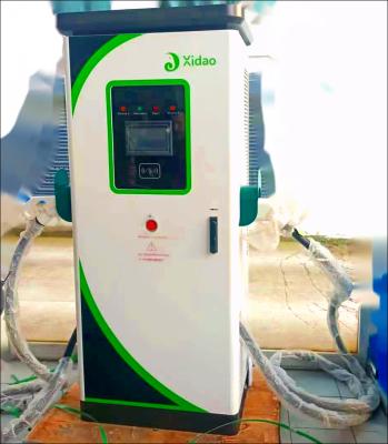 China 240KW DC EVcharger ccs2  ccs1 GB/T Integrated Fast EV Charging Stations Intelligent Dispatching for sale