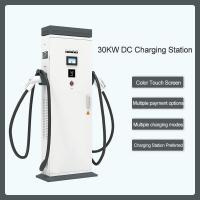 China 30KW CCS DC Fast EV Charging Station OCPP 1.6 RFID CE Certified 380V Input for sale