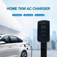 China Commercial 7kW 32A Single Phase AC Wallbox EV Charger Type 2 Fast Charging Station for sale