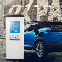 China 300kW DC Electric Vehicle Fast Charging Station Single Gun Commercial EV Charger 380V AC Input for sale