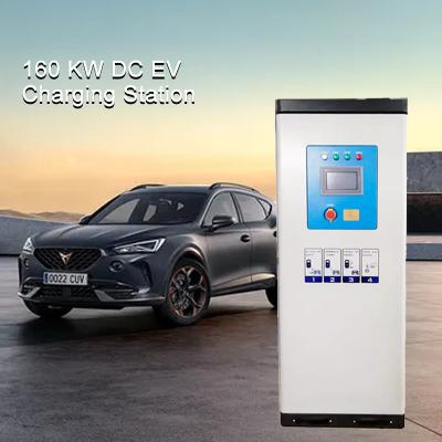 China 160kW 800V DC Fast Charger Single Gun EV Charging Station Floor Mounted IP54 for sale