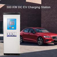China 300 Kilowatt DC EV Charging Station Touch Screen 7m Cable Gun for sale