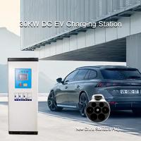 China 30kW DC EV Fast Charger OCPP1.6 CCS1 380V Input IP54 Floor Mounted for sale