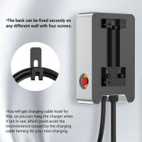 China 7KW Wallbox EV Charger Level 2 WiFi Enabled 16-50 Amp 240V Electric Vehicle Charging Station for sale