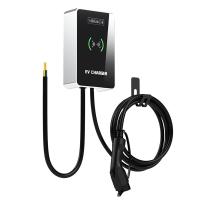 China 7kW Wallbox EV Charger Type 2 Socket WiFi Ethernet 3 Phase 380V AC for sale