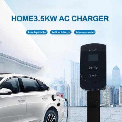 China CE 3.5kW 16A AC EV Charging Station Type 2 OCPP1.6 IP65 Home Charger for sale