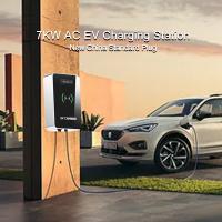 China 3 Phase 7KW Type 2 EV Charger with GB/T 16 Amp AC Charging Station for sale