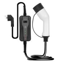 China GB/T 11918.1-2014 7KW Portable EV Charger Type 2 Plug Adjustable 8A-32A for China Standard Electric Vehicles for sale