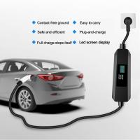 China 3.5kW 16A Portable EV Charger with LCD Display IP55 CE IEC 80V-250V for sale