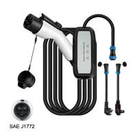 China 3.5KW Portable AC EV Charger SAE J1772 16A 32A 220V 50Hz 60Hz for Electric Vehicles for sale