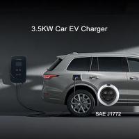 China 3.5KW AC EV Charger Type 2 OCPP 1.6 SAE J1772 16A 220V Home Wallbox for sale
