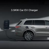 China CE 3.5KW 16A AC EV Charger Type 2 OCPP1.6 Home Charging Station IP65 for sale