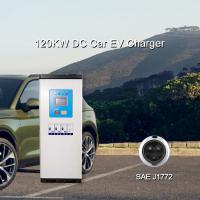 China 120kW DC Fast EV Charger Station IP54 Floor Mounted Dual Gun Commercial Charging for sale
