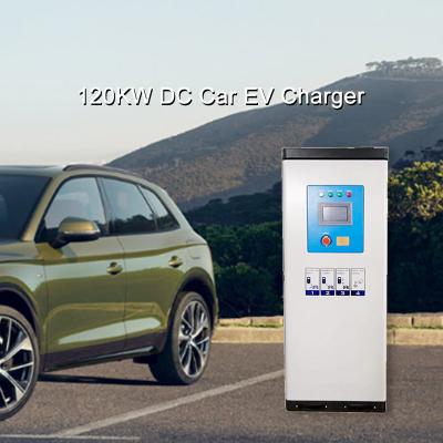 China 120kW DC EV Charger 50Hz Commercial Level 2 Charging Station CE Certified for sale