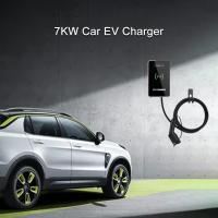 China 7kW Home EV Charger with RFID OCPP 1.6 CE IEC 61851 Type 2 Socket for sale
