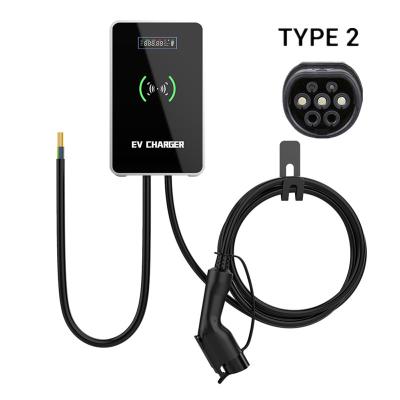 China 32A 3 Phase Electric Car Charger 22kW AC Type 2 EV Charging Station with IP65 Protection for sale
