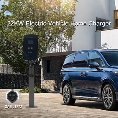 China 22KW 3 Phase EV Charging Station 360V 32 Amp EV Charger Level 2 for sale