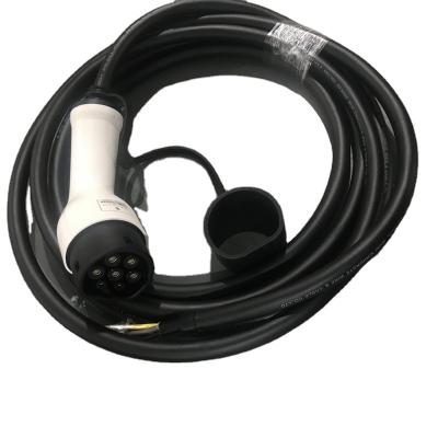China IEC 62196 Type 2 16A 250V Single Phase EV Charging Gun with 3x2.5mm² Cable for sale