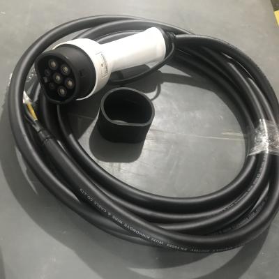 China 250V 32A 1 Phase EV Charging Gun with IEC 62196-2 Type 2 Connector for sale