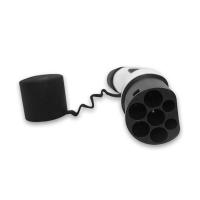 China Three Phase EV Charger Gun IEC62196 Type 2 EV Extension Cable for sale