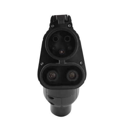 China SAE J1772 EV Charging Gun 440V 16A 3-Phase DC Extension Cable IP55 for sale