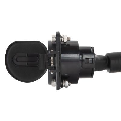 China 250V 32A 1 Phase IEC62196 EV Charging Socket Commando Type with IP55 Protection for sale
