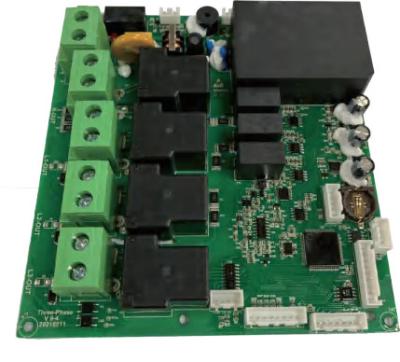 China 220VAC 3 Phase EV Charger PCB Controller with Ground Detection 16A 32A for sale